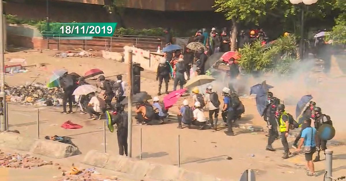 三名男女承認2019年參與理大暴動 判囚16至19個月 | 无线新闻TVB News