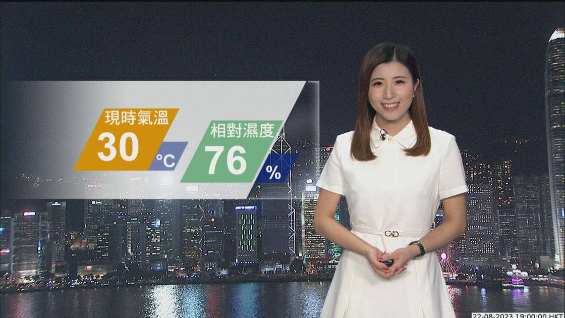 8月22日 天氣報告 | 無綫新聞TVB News