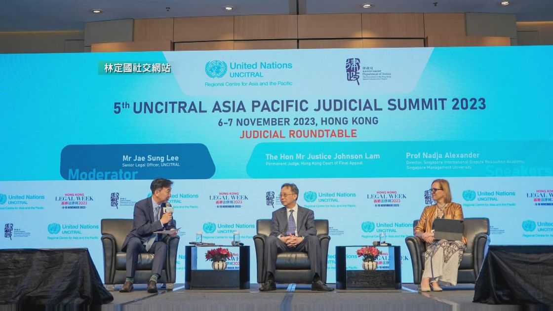 香港法律周圓桌會議 探討國際貿易法調解框架等 | 無綫新聞TVB News
