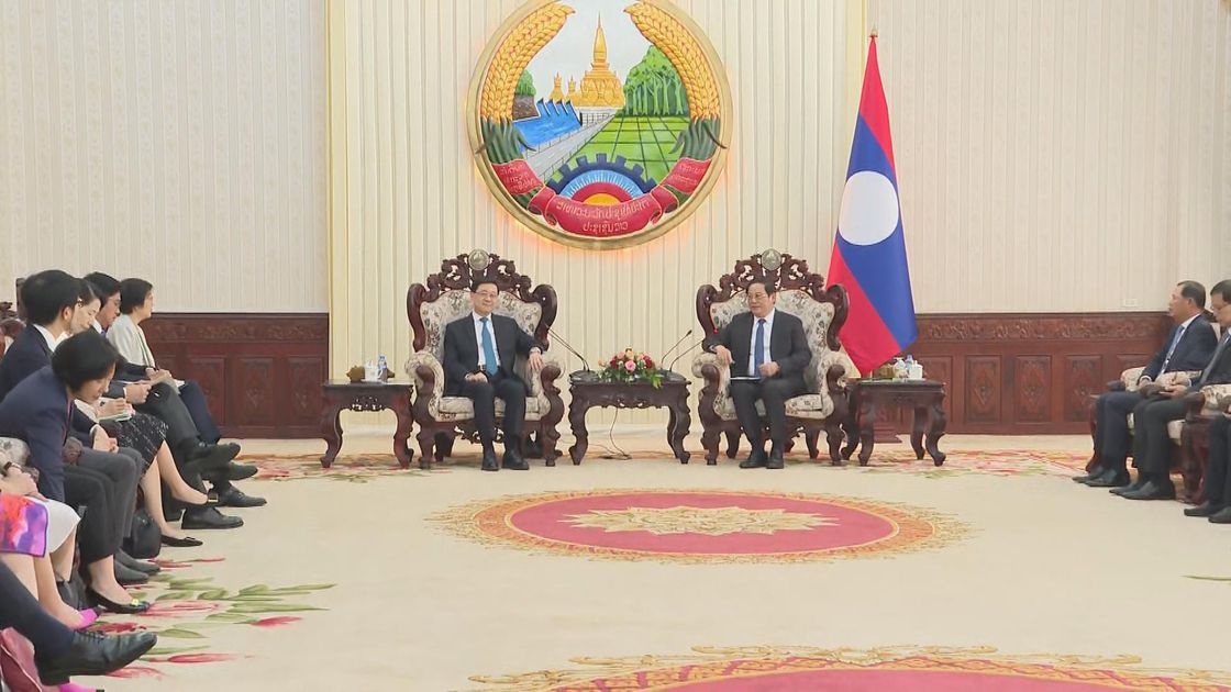 李家超訪老撾會晤總理及副總理兼外長 感謝老方支持香港加入RCEP | 無綫新聞TVB News