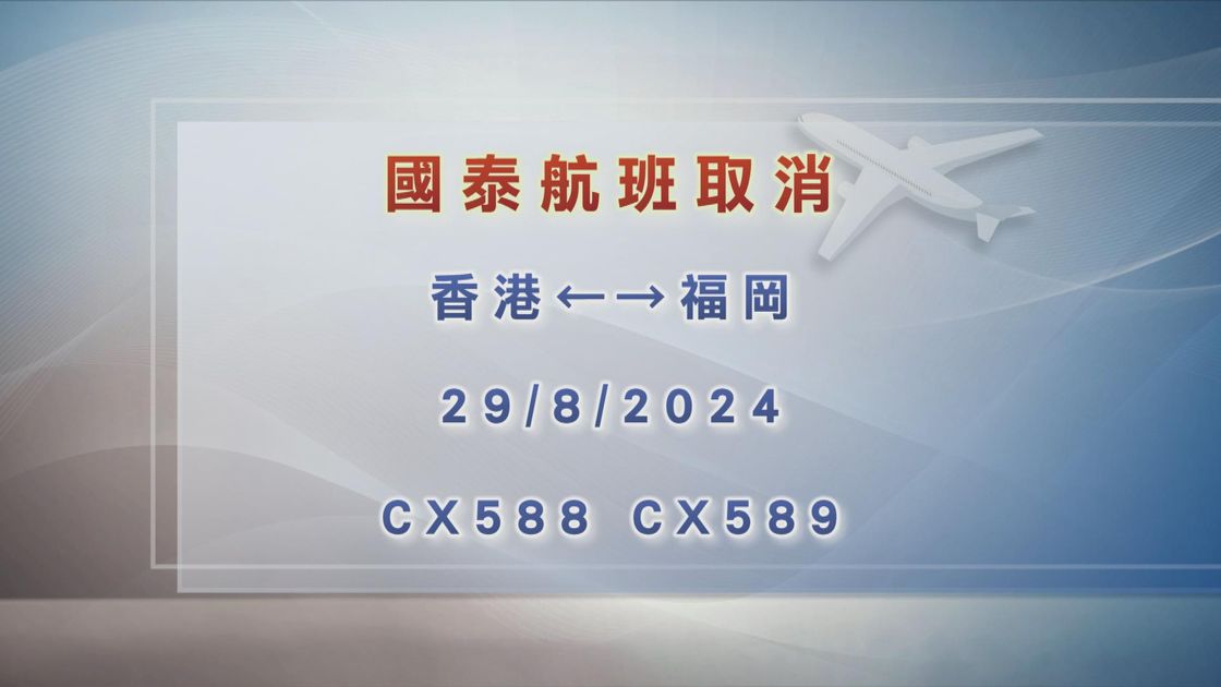 超強颱風珊珊逼近日本 全日暫有31班本港來往北海道等航班延誤 | 無綫新聞TVB News
