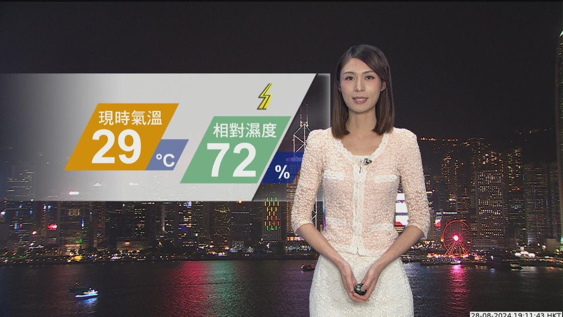 8月28日 天氣報告 | 無綫新聞TVB News