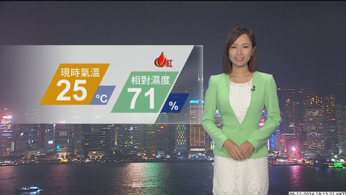11月6日 天氣報告 | 無綫新聞TVB News