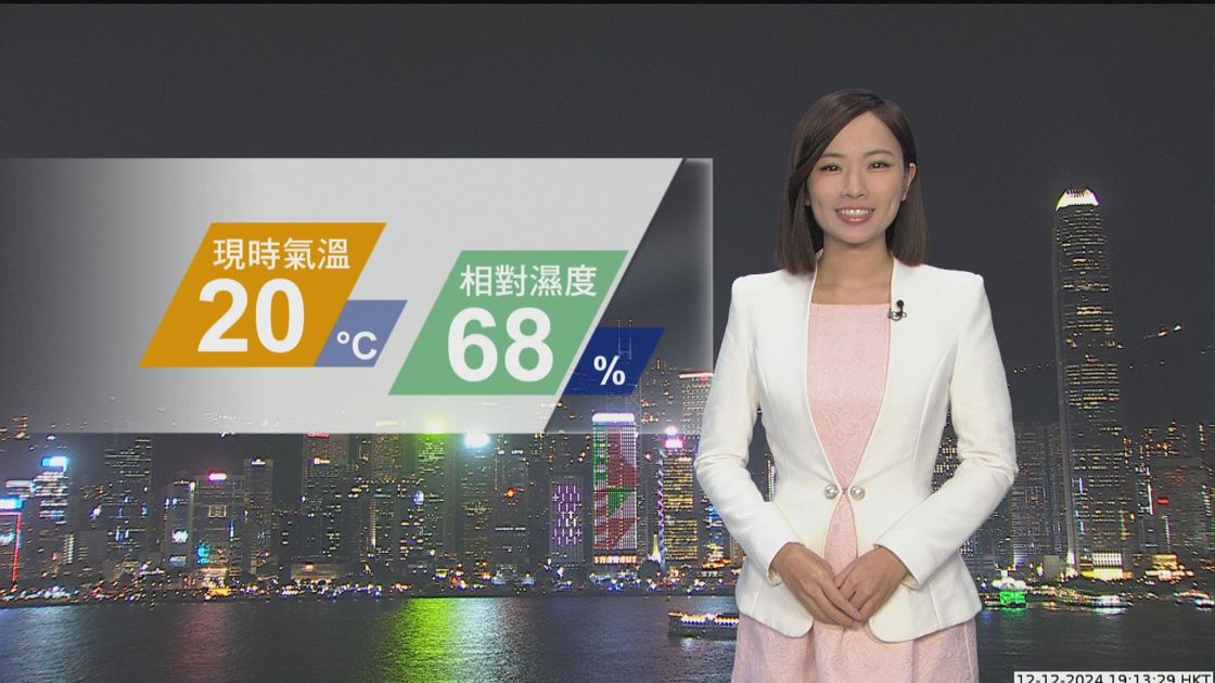 12月12日 天氣報告 | 無綫新聞TVB News