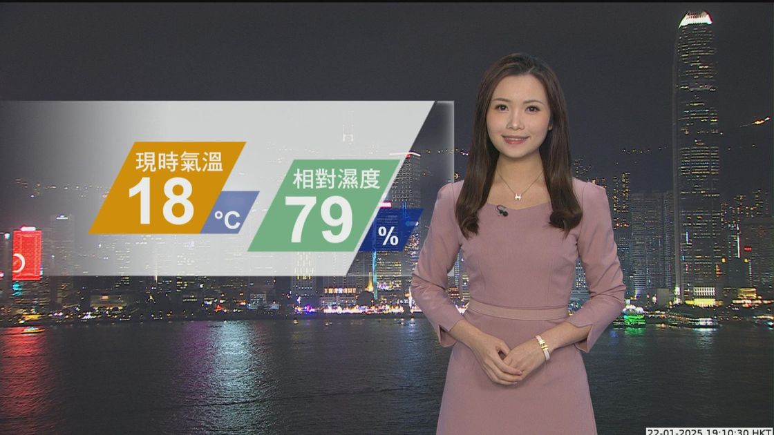 1月22日 天氣報告 | 無綫新聞TVB News