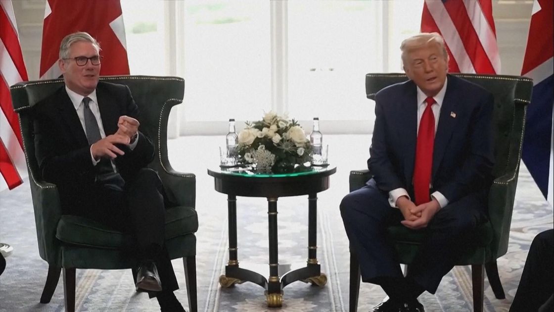 Trump begins unprecedented second state visit to Britain | 無綫新聞TVB News