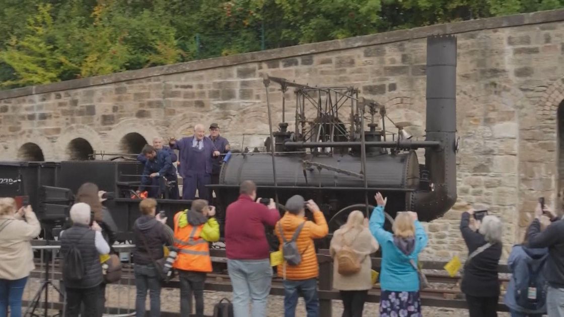 200th anniversary of first steam train to run on public railway | 無綫新聞TVB News