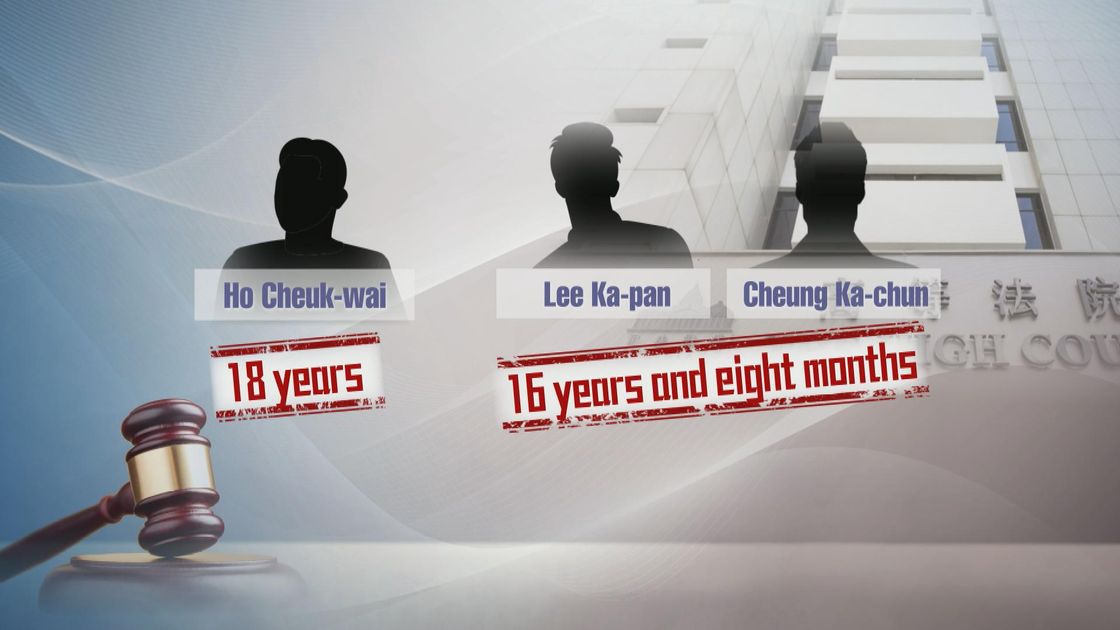 Trio receive jail terms for up to 18 years over bomb plots | 無綫新聞TVB News