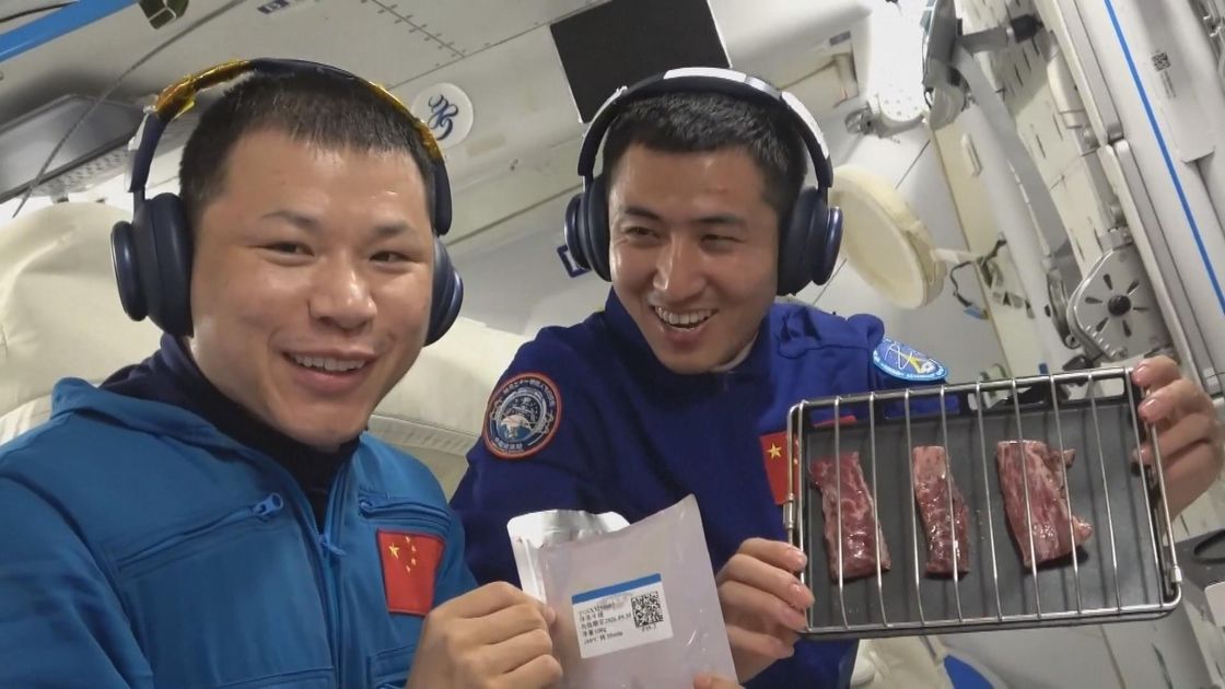Cooking in Orbit: Chinese astronauts bake in space station with world's ...