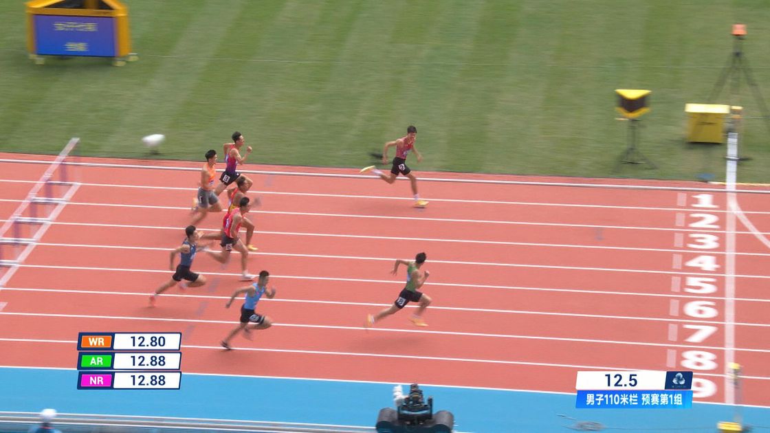 全運會｜田徑：張宏峰110米欄破港績晉決賽 | 無綫新聞TVB News
