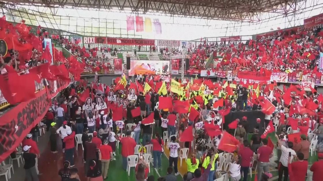 Honduran presidential candidate attends campaign event | 無綫新聞TVB News