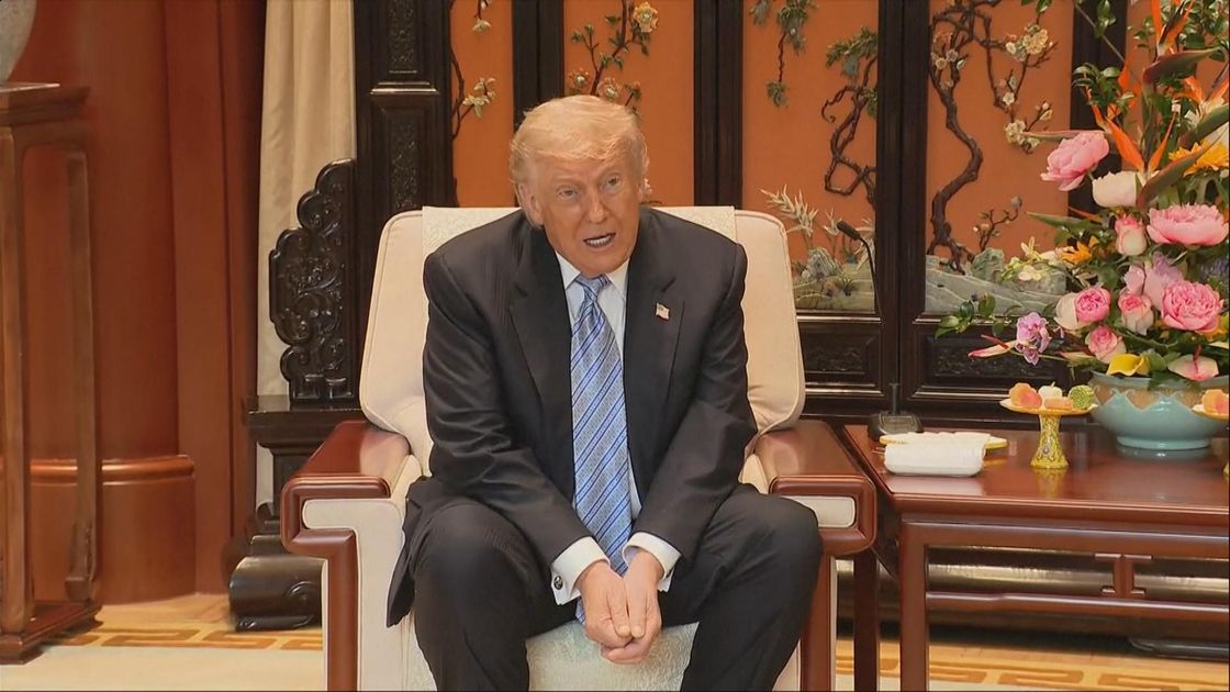 At Zhongnanhai, Trump thanks President Xi; "a lot of good" have come ...