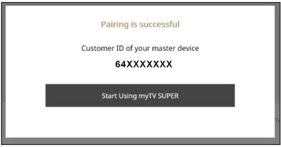 Computer pairing tutorial - myTV SUPER